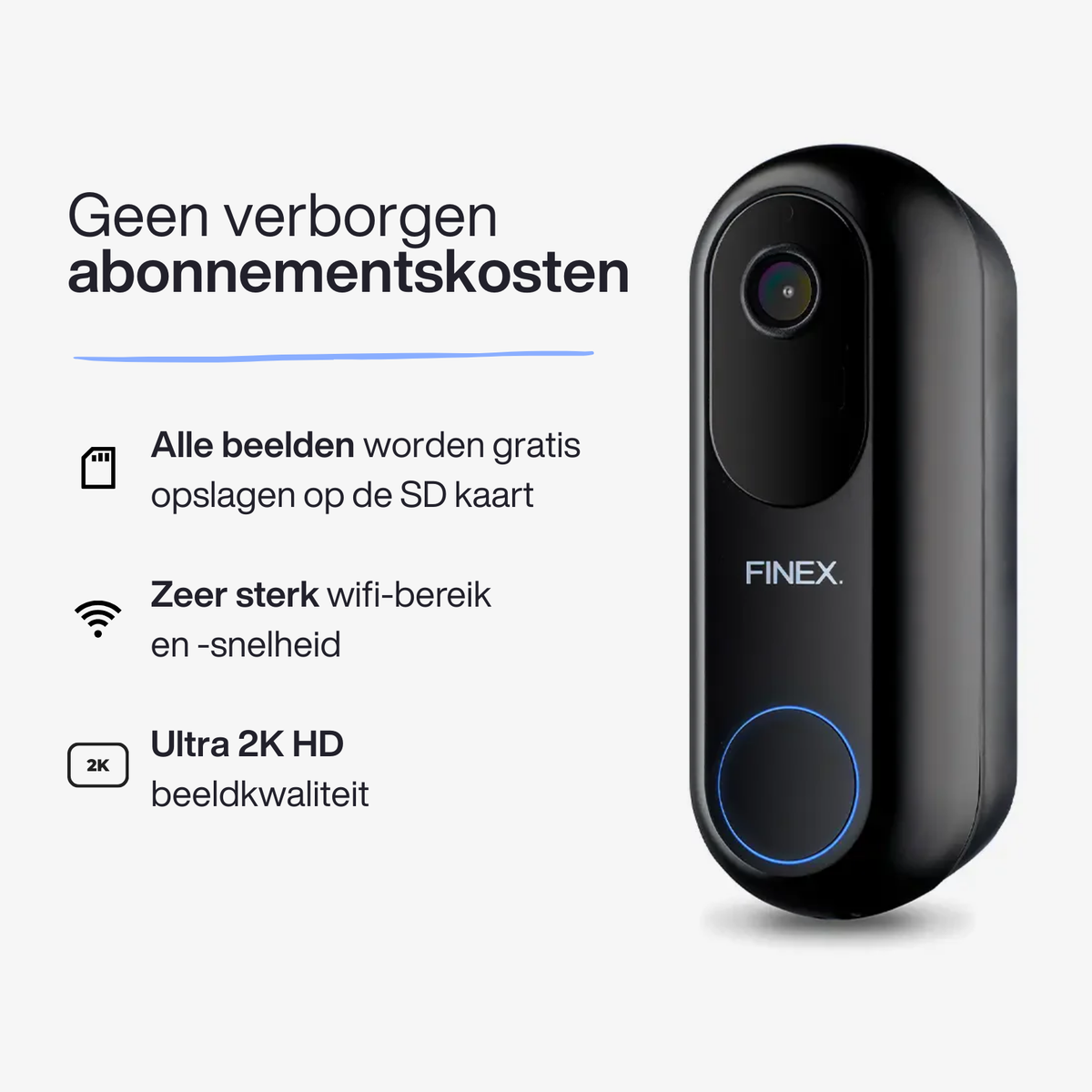 Finex Video Deurbel V2